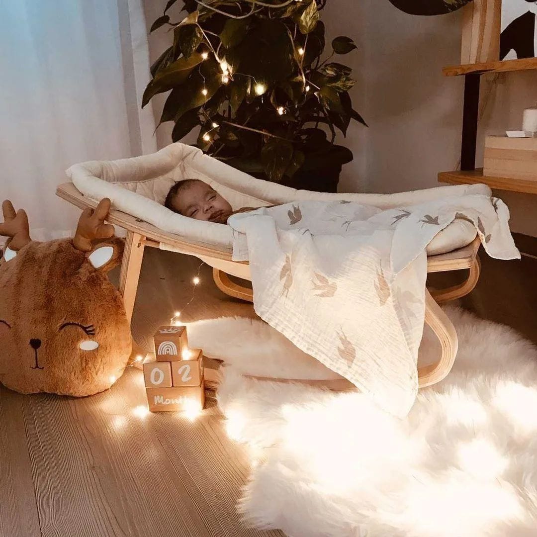 Njihalice Za Bebe ⏐3 Nivoa i 1 Nivo⏐Tkanina Otporna Na Fleke